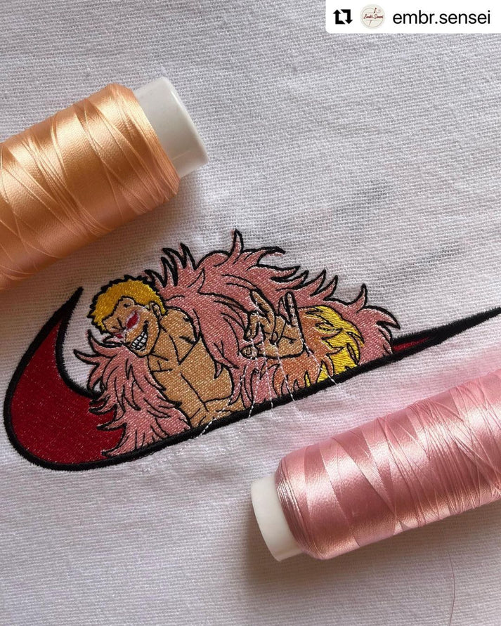 Anime Embroidery Design – The Digitizing Studio