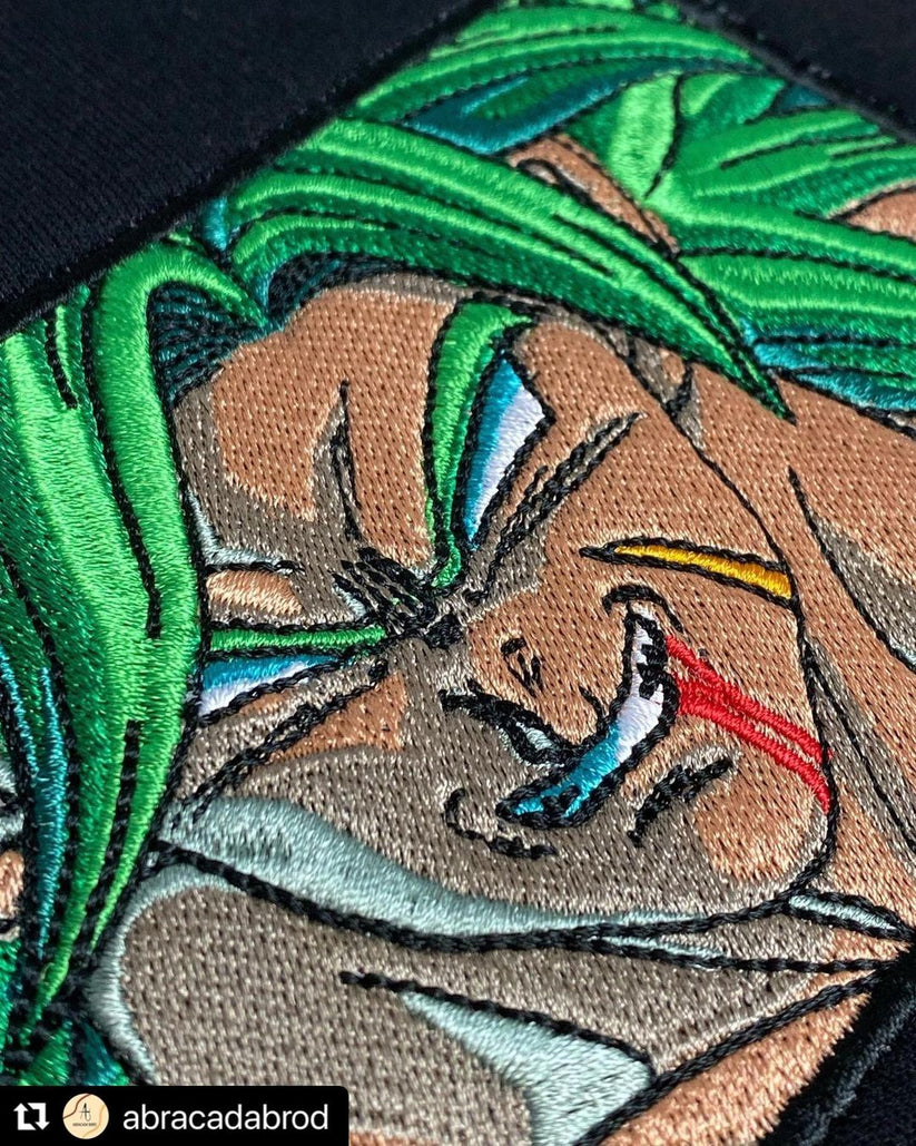 Anime Embroidery Design – The Digitizing Studio