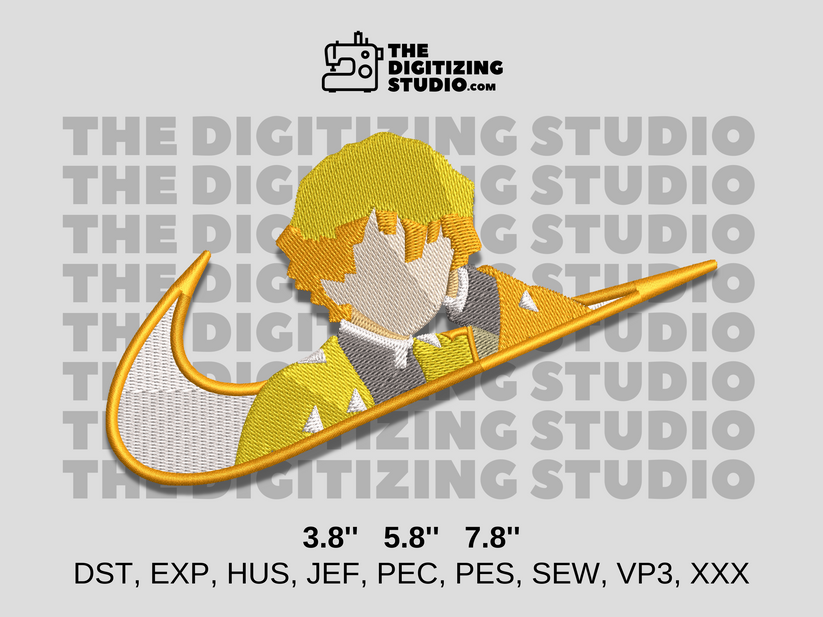 Anime Embroidery Design – The Digitizing Studio