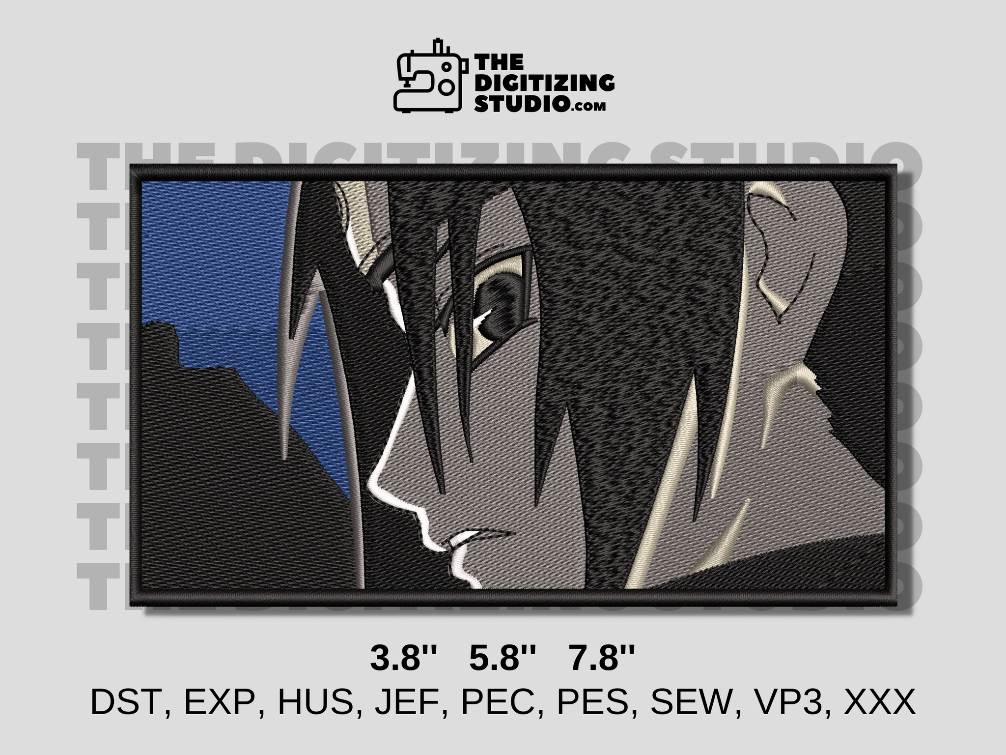 Anime Embroidery Design – The Digitizing Studio