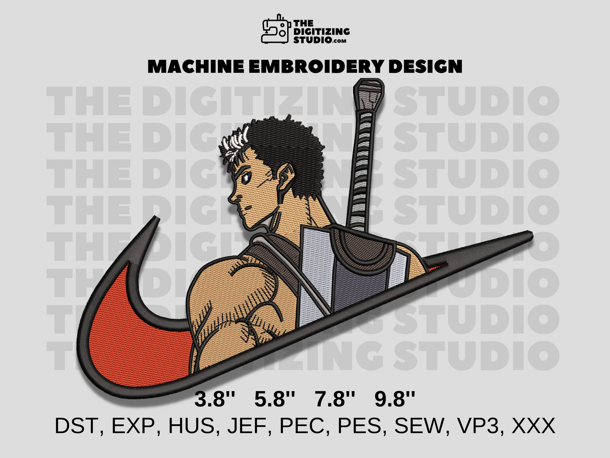 Anime Embroidery Design – The Digitizing Studio
