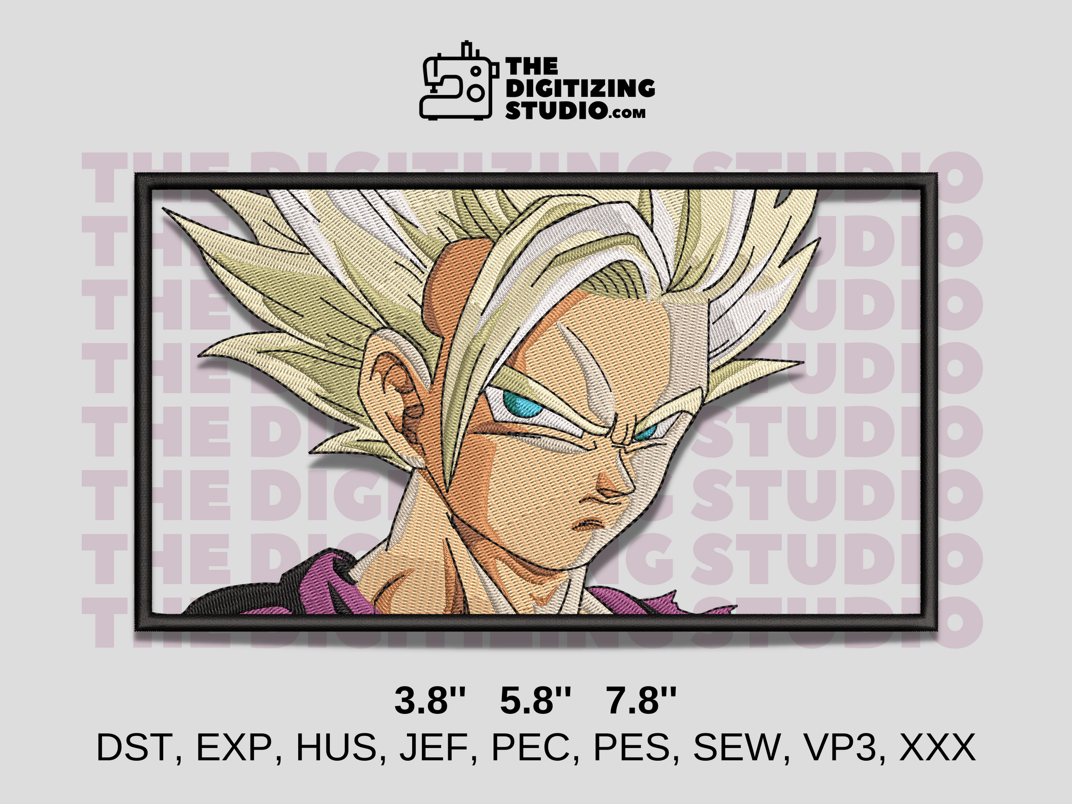 Anime Embroidery Design – The Digitizing Studio
